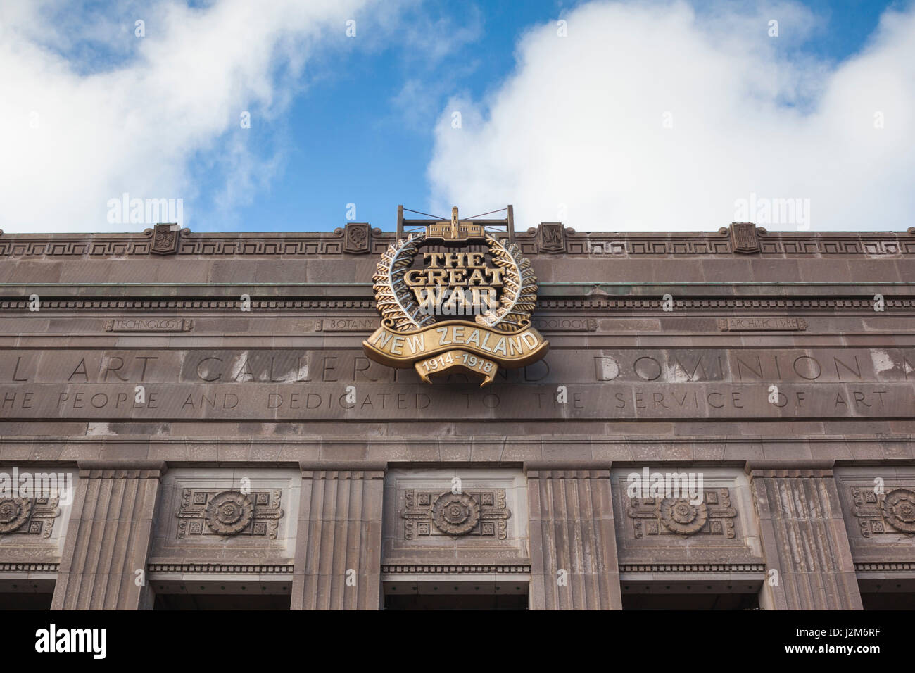 New Zealand, North Island, Wellington, Pukeahu, National War Memorial ...