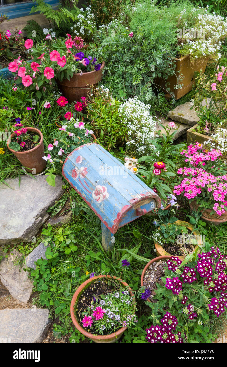 New Zealand, North Island, Matamata, Hobbiton Movie Set, Hobbit garden ...