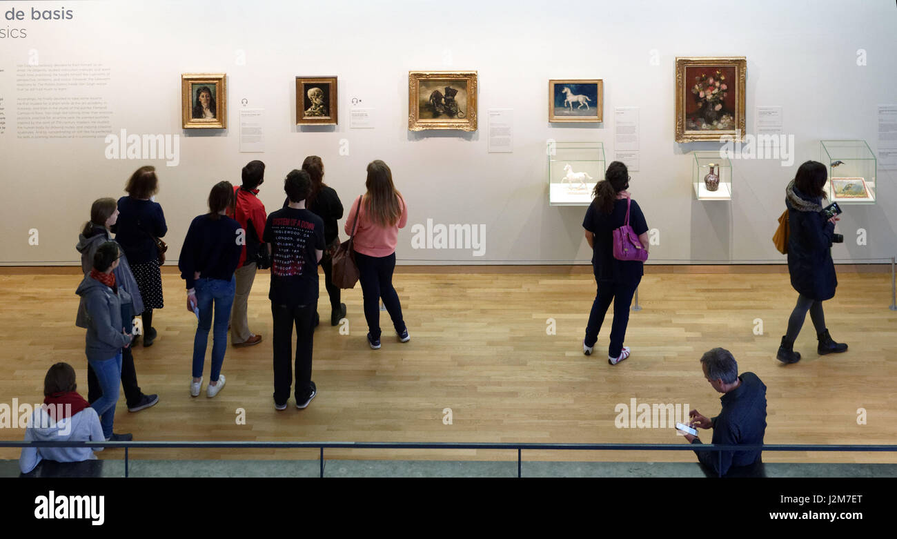 Van gogh museum inside amsterdam hi-res stock photography and images ...