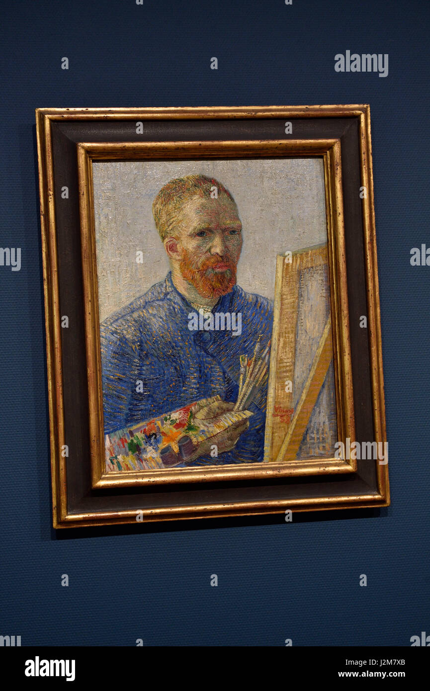 Self portrait 1888 vincent van gogh hi-res stock photography and images ...