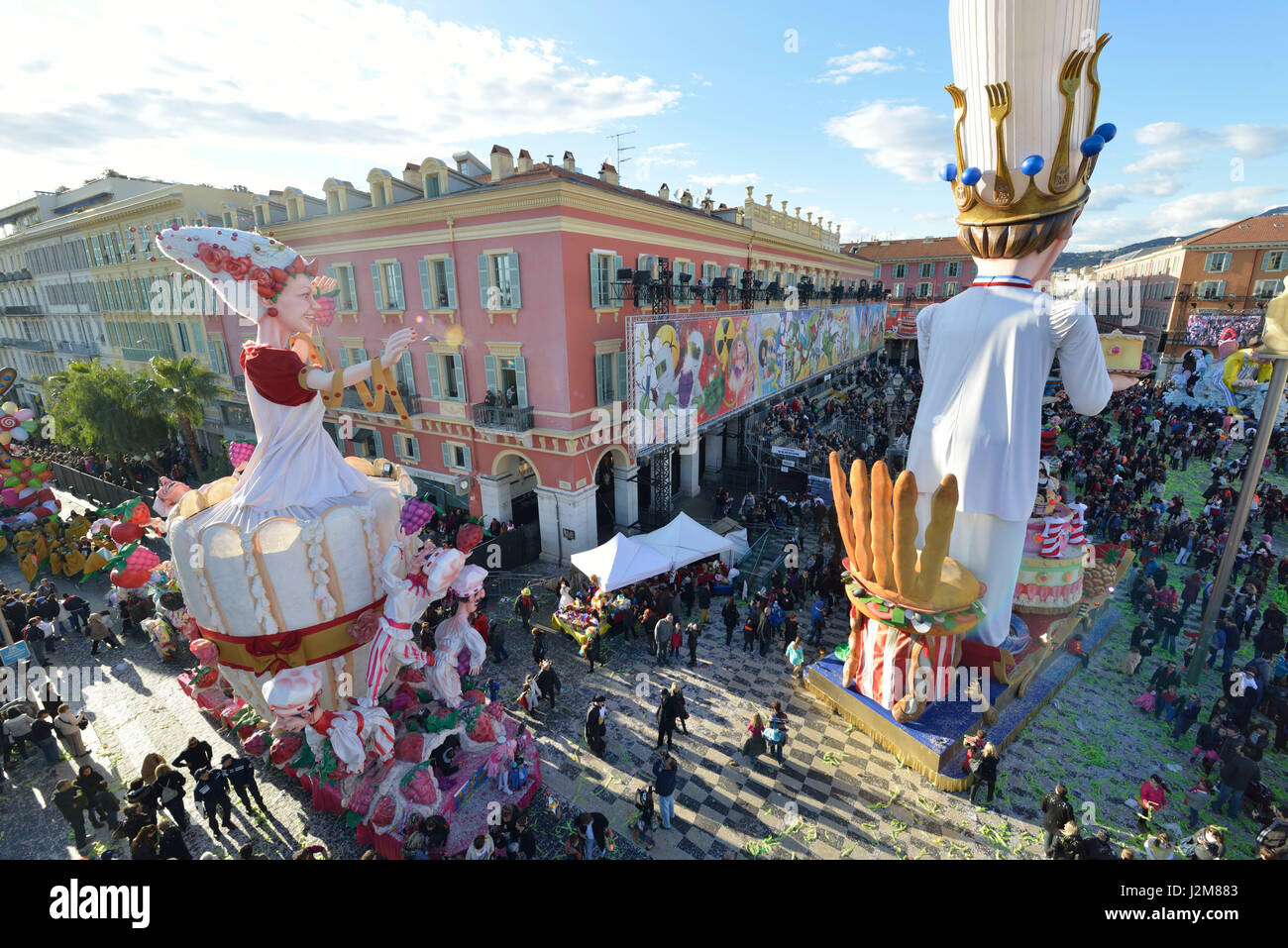 Nice carnival floats hi-res stock photography and images - Alamy