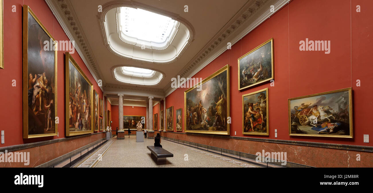 France, Herault, Montpellier, historical center, Fabre Museum, 18th ...