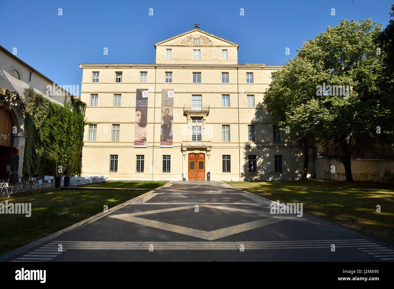 France, Herault, Montpellier, historical center, the Ecusson, Fabre ...