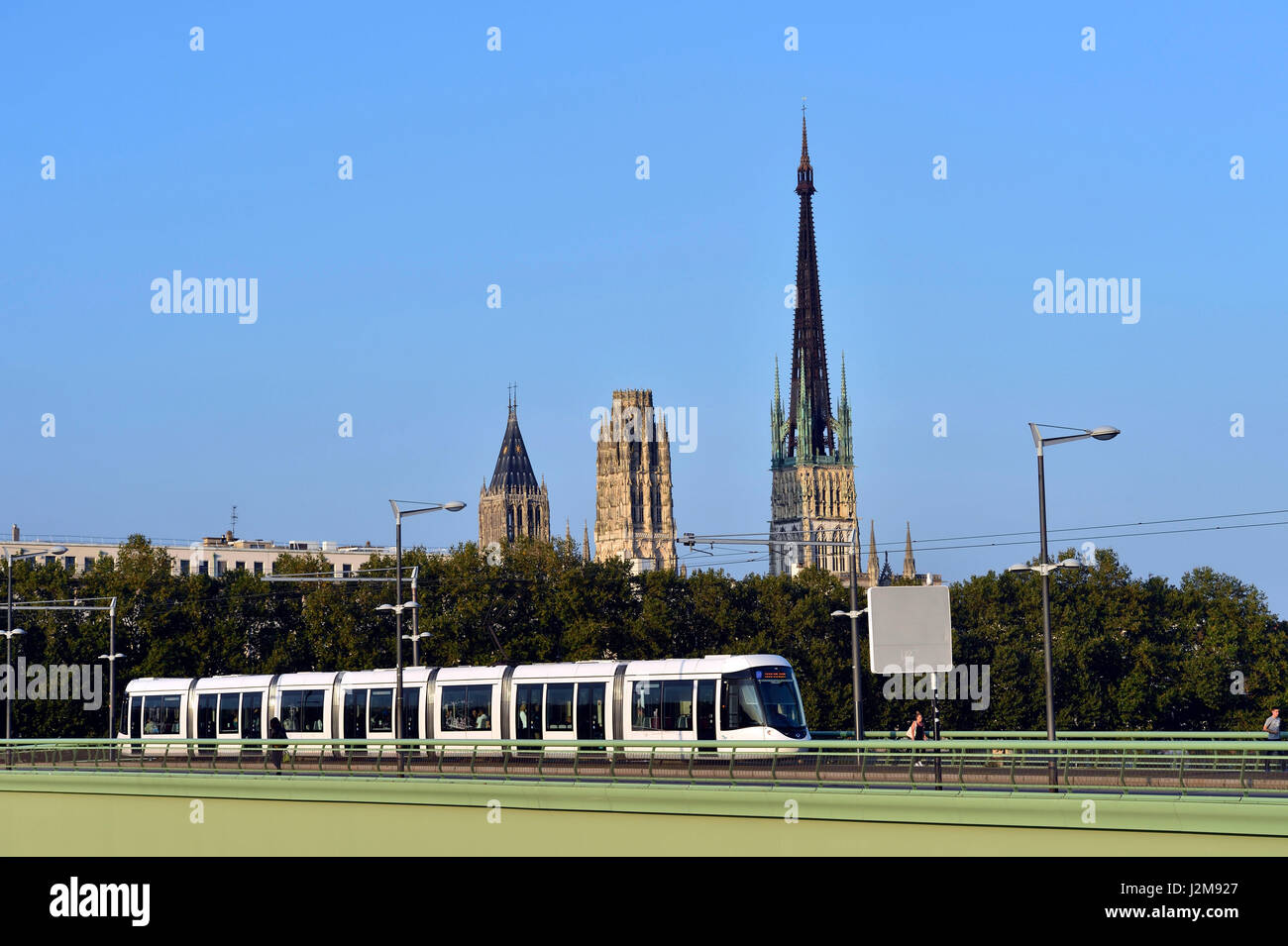 Boieldieu bridge hi-res stock photography and images - Alamy