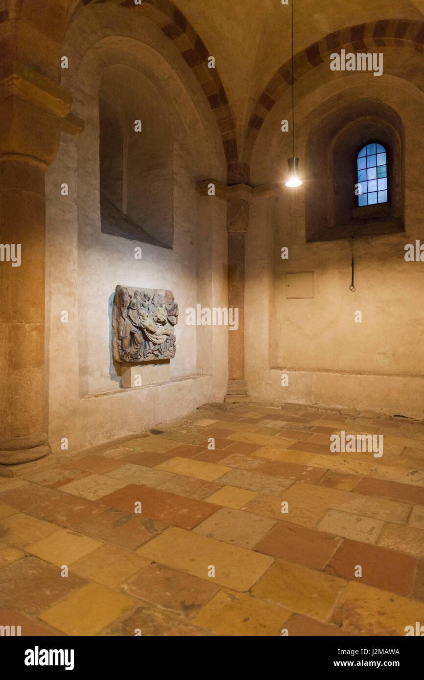 Germany, Rheinland-Pfalz, Speyer, Dom cathedral, crypt interior Stock ...