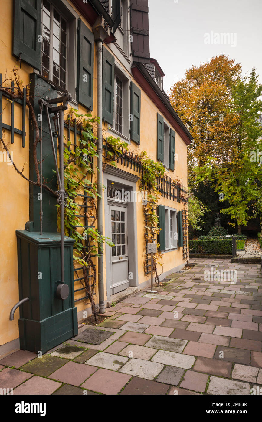 Germany, Nordrhein-Westfalen, Bonn, Beethovenhaus, birthplace of Ludwig ...