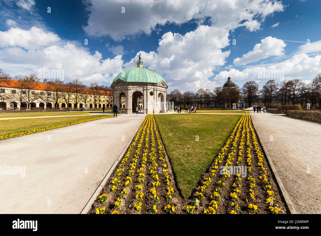 Europe, Germany, Bavaria, Munich, Hofgarten Stock Photo - Alamy