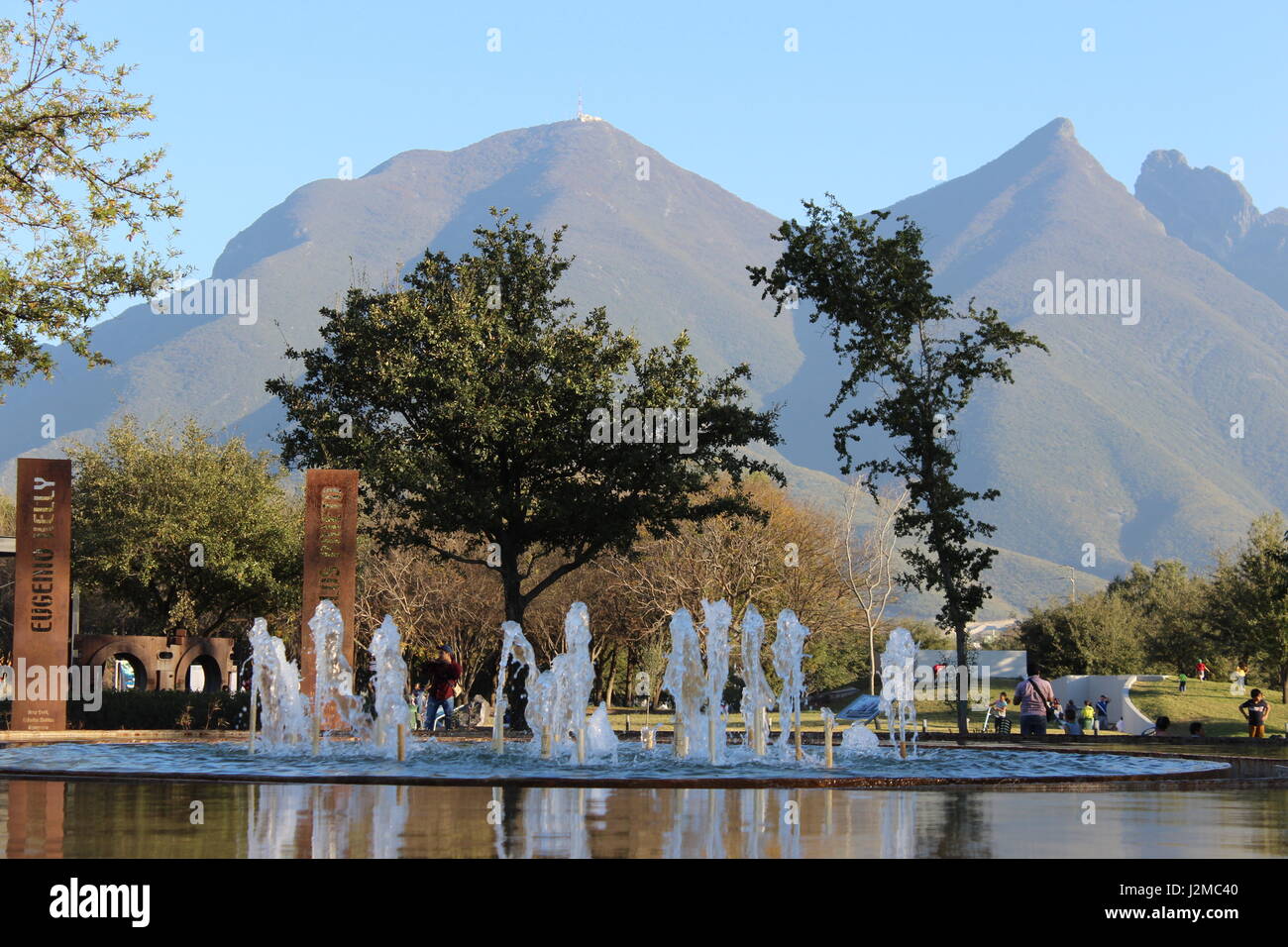Iconic mountains in Monterrey Mexico Stock Photo - Alamy