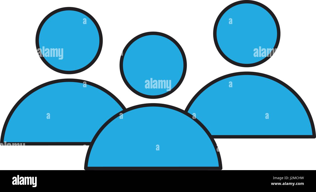 avatar community people group social media Stock Vector Image & Art - Alamy