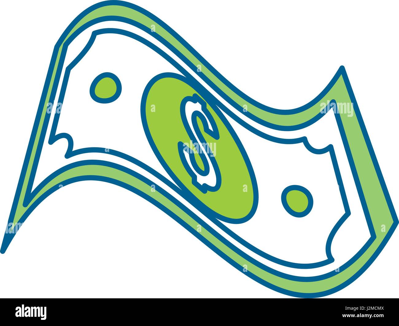 green bill dollar money Stock Vector Image & Art - Alamy