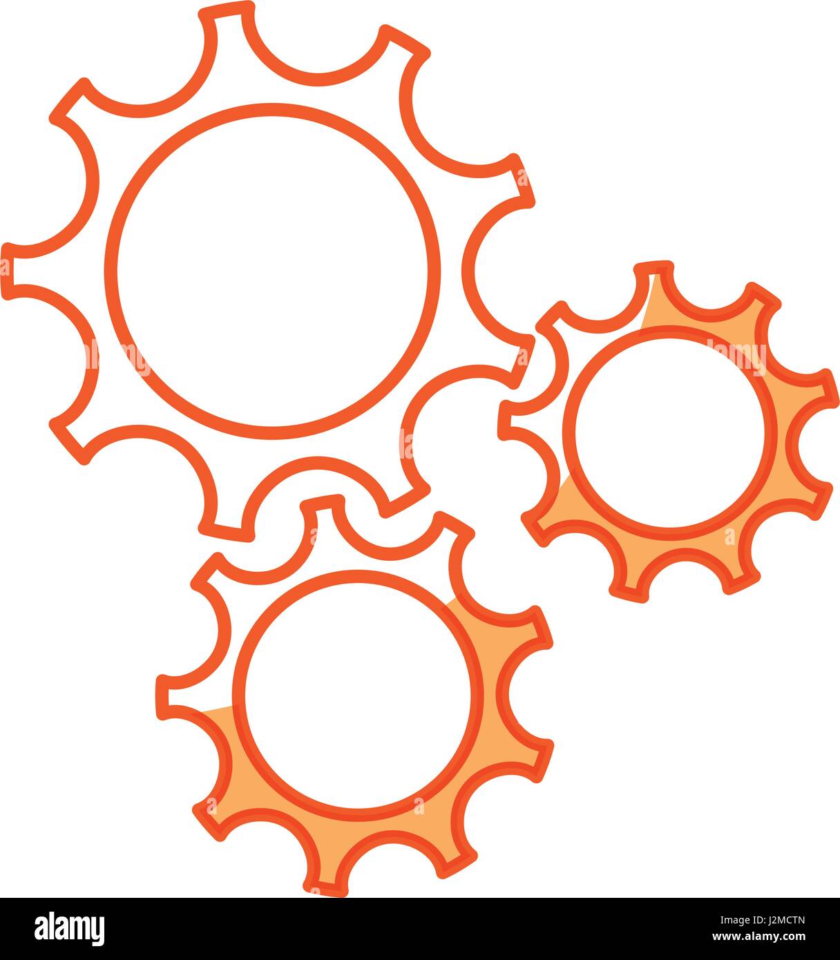 gear teamwork wheel mechanism power Stock Vector Image & Art - Alamy