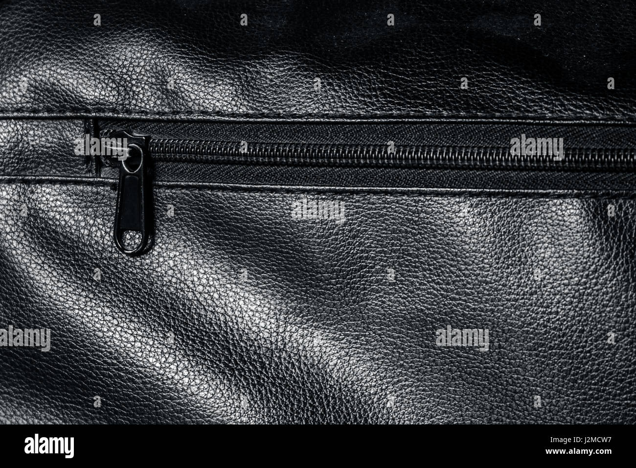 Zip chain to close the bag Stock Photo - Alamy