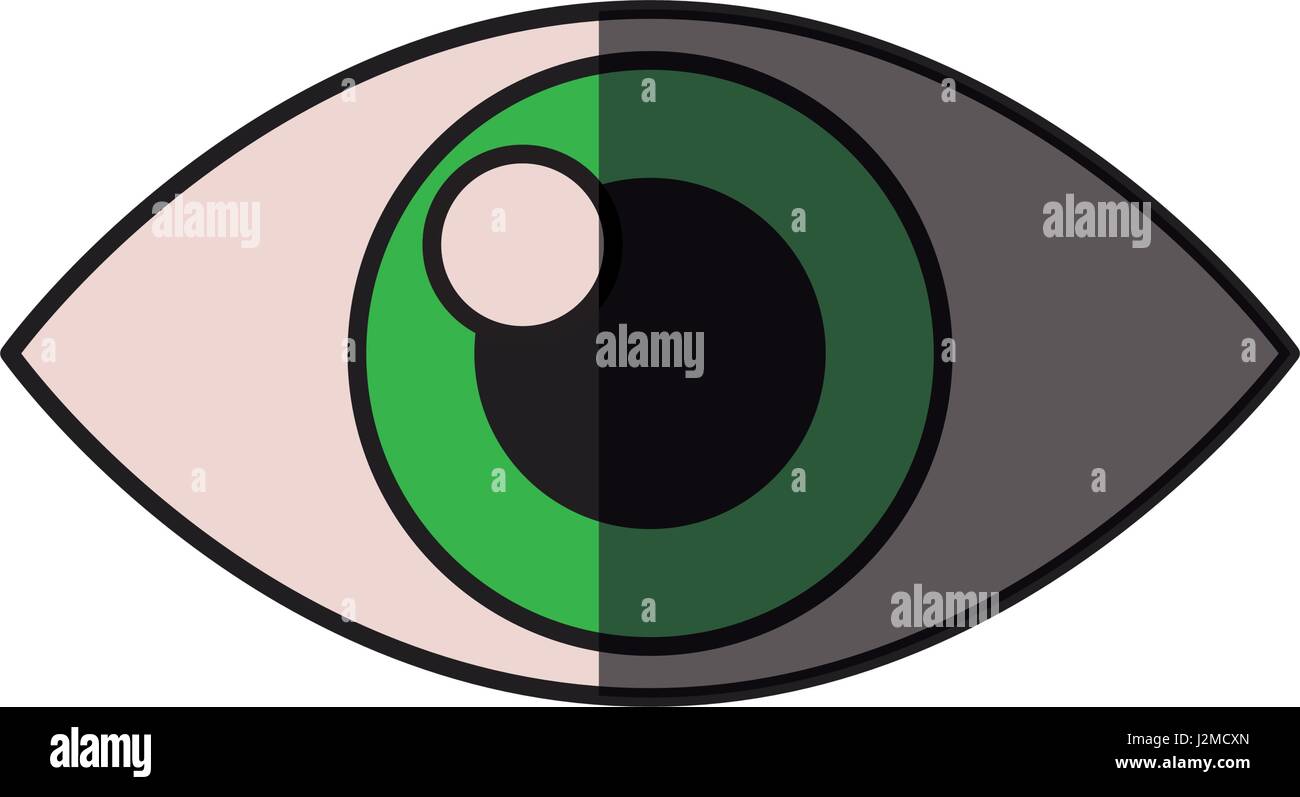 human eye optical vision shadow Stock Vector Image & Art - Alamy