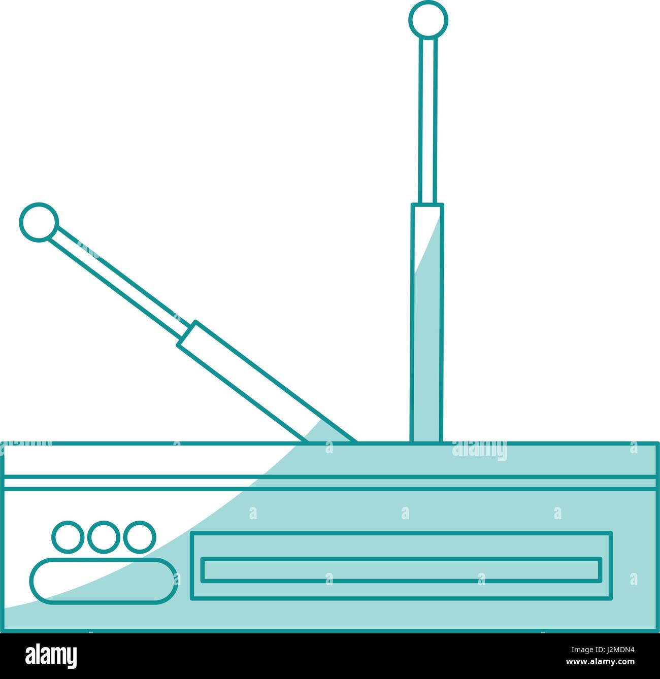 Digital decoder Stock Vector Images - Alamy