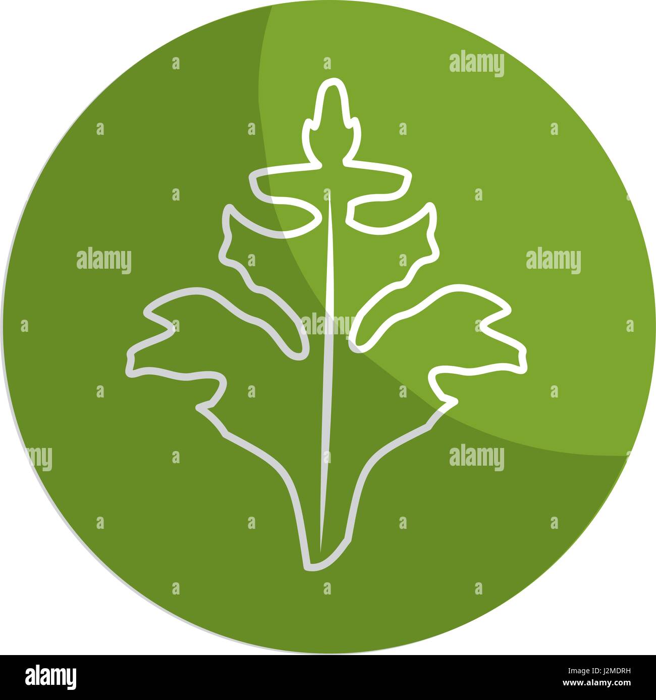 sticker fresh vegetables plants healthy food Stock Vector Image & Art ...