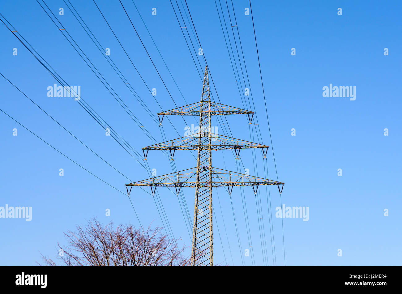 Low tension lines hi-res stock photography and images - Alamy