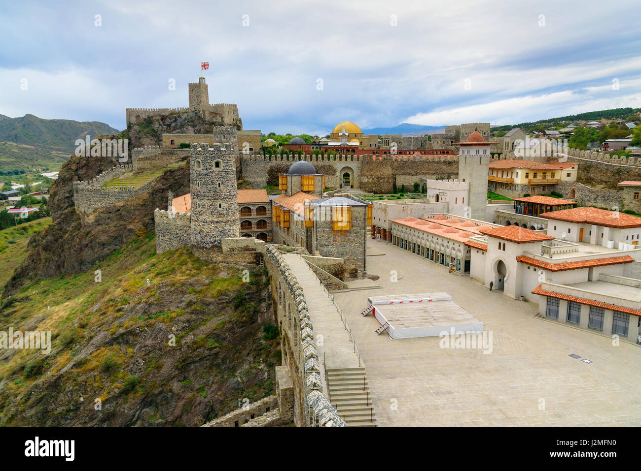 Rabati Castle complex in Akhaltsikhe, Georgia Stock Photo - Alamy