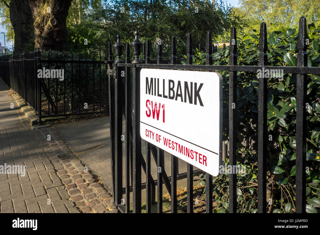 Milbank sign hi-res stock photography and images - Alamy