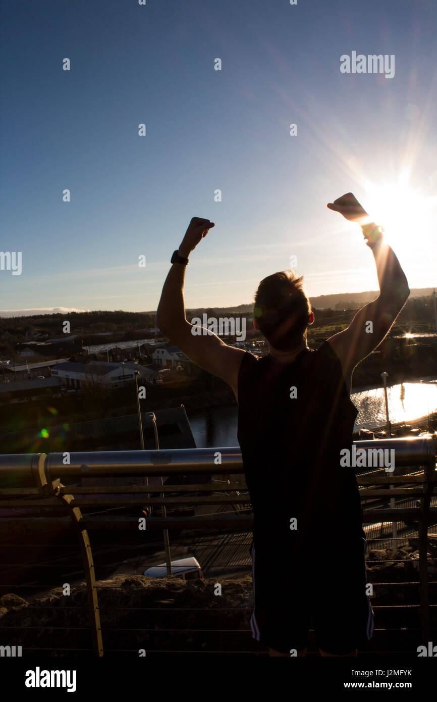 Training rocky hi-res stock photography and images - Alamy