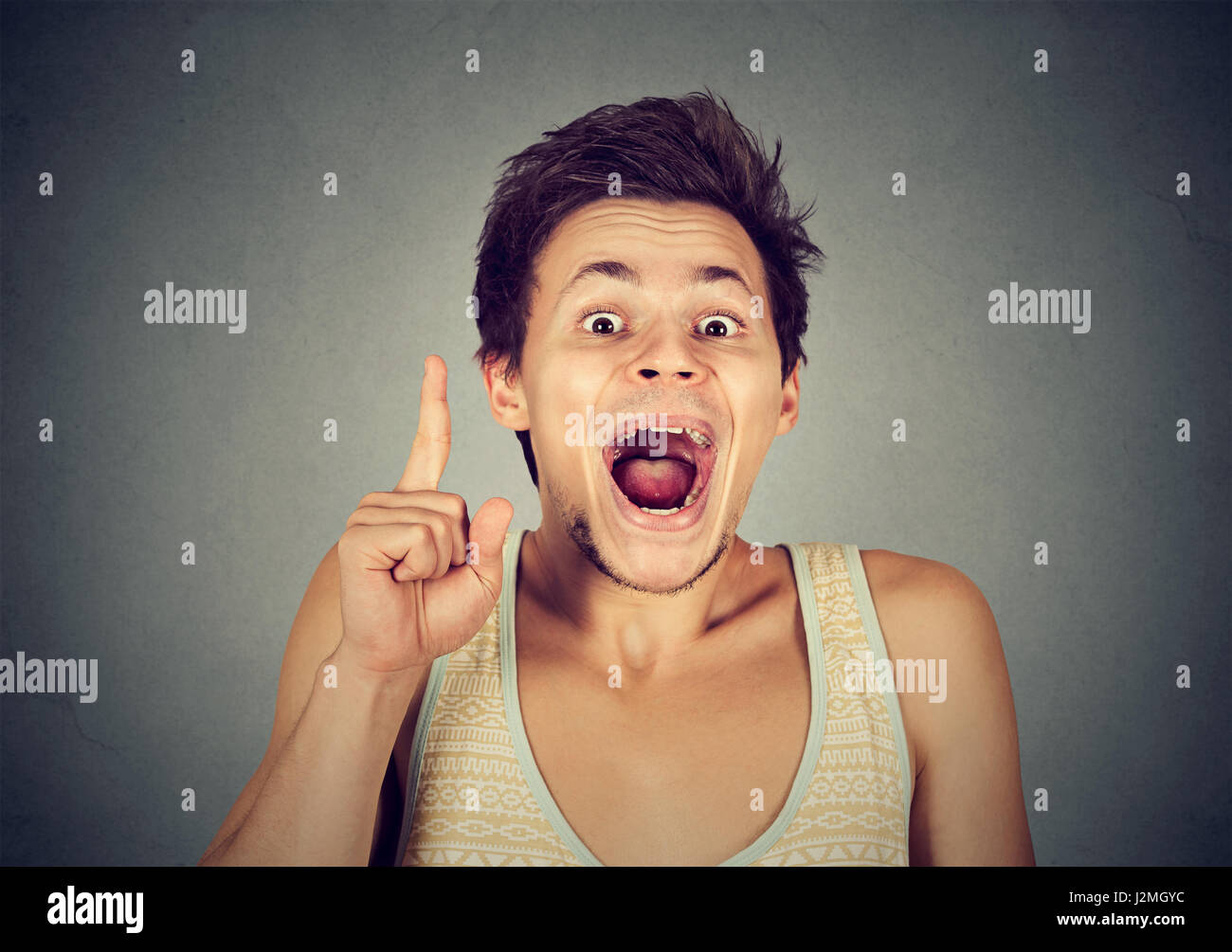 Finger pointing bright light hi-res stock photography and images - Alamy