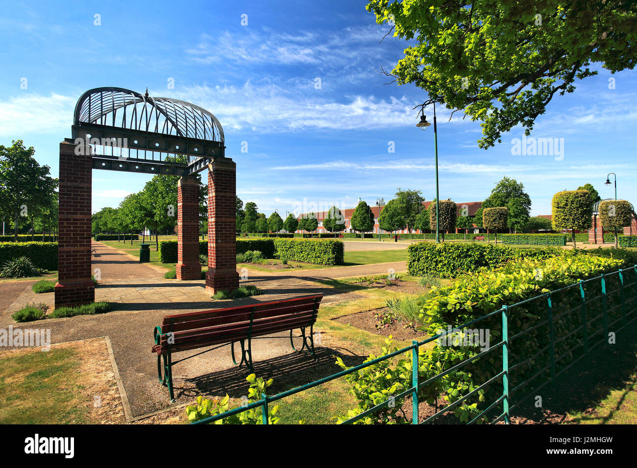 Spring, Broadway Gardens, Letchworth Garden City, Hertfordshire ...