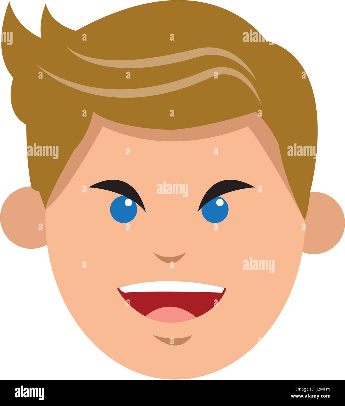 Frowning mouth Stock Vector Images - Alamy
