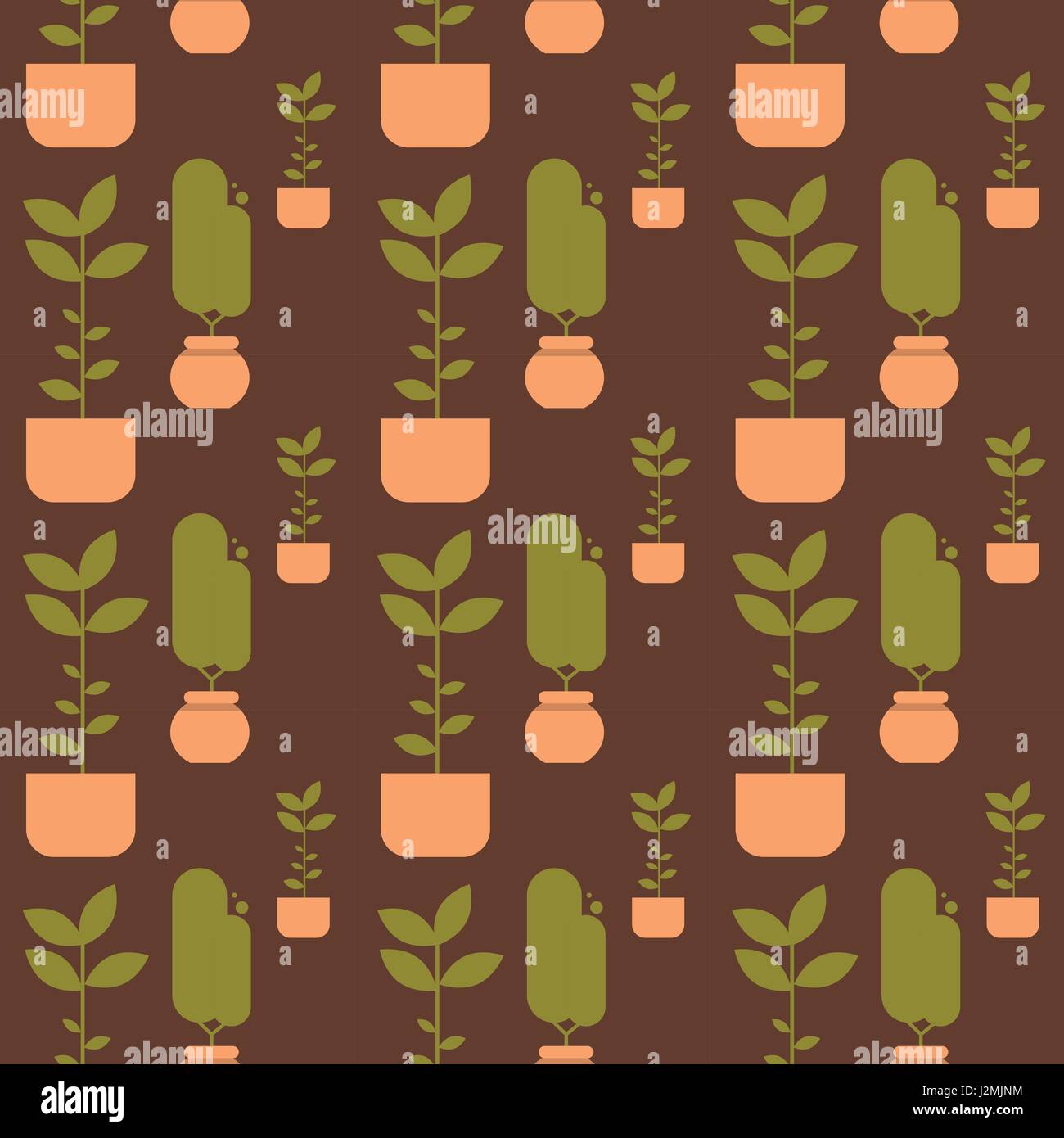 Bush tree in pot Stock Vector Images - Alamy