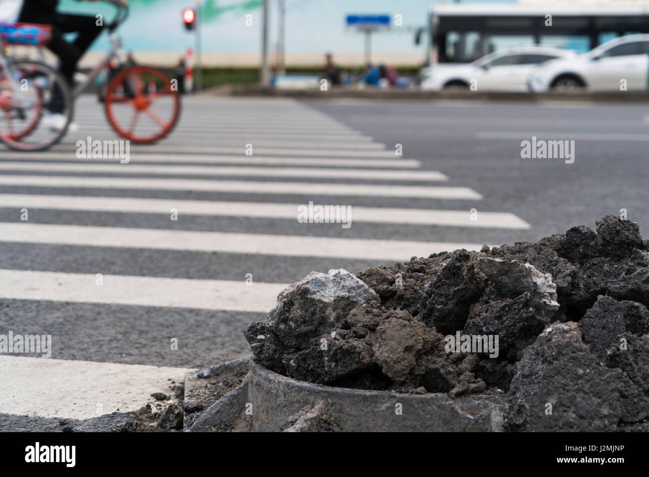 Caution walkway closed hi-res stock photography and images - Alamy