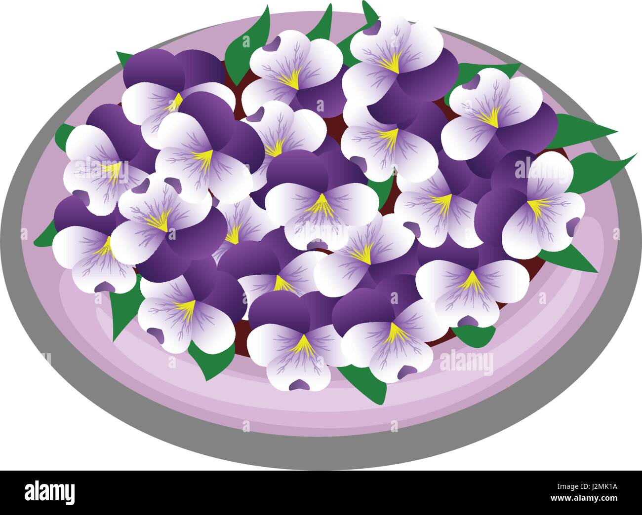 Peony map Stock Vector Images - Alamy