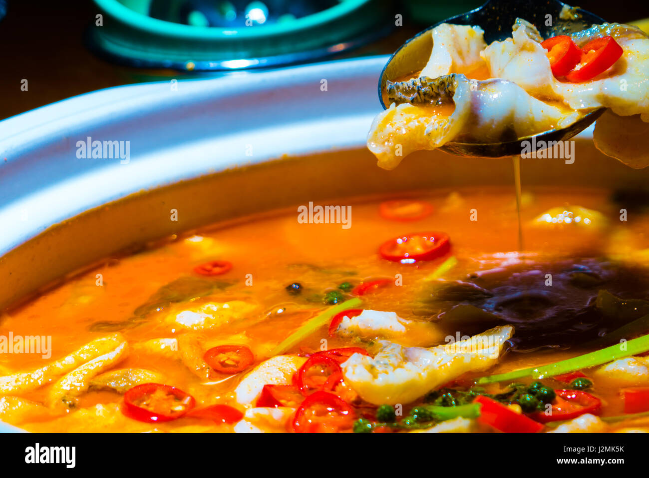 A spicy and sour pickle fish Chinese style Stock Photo - Alamy