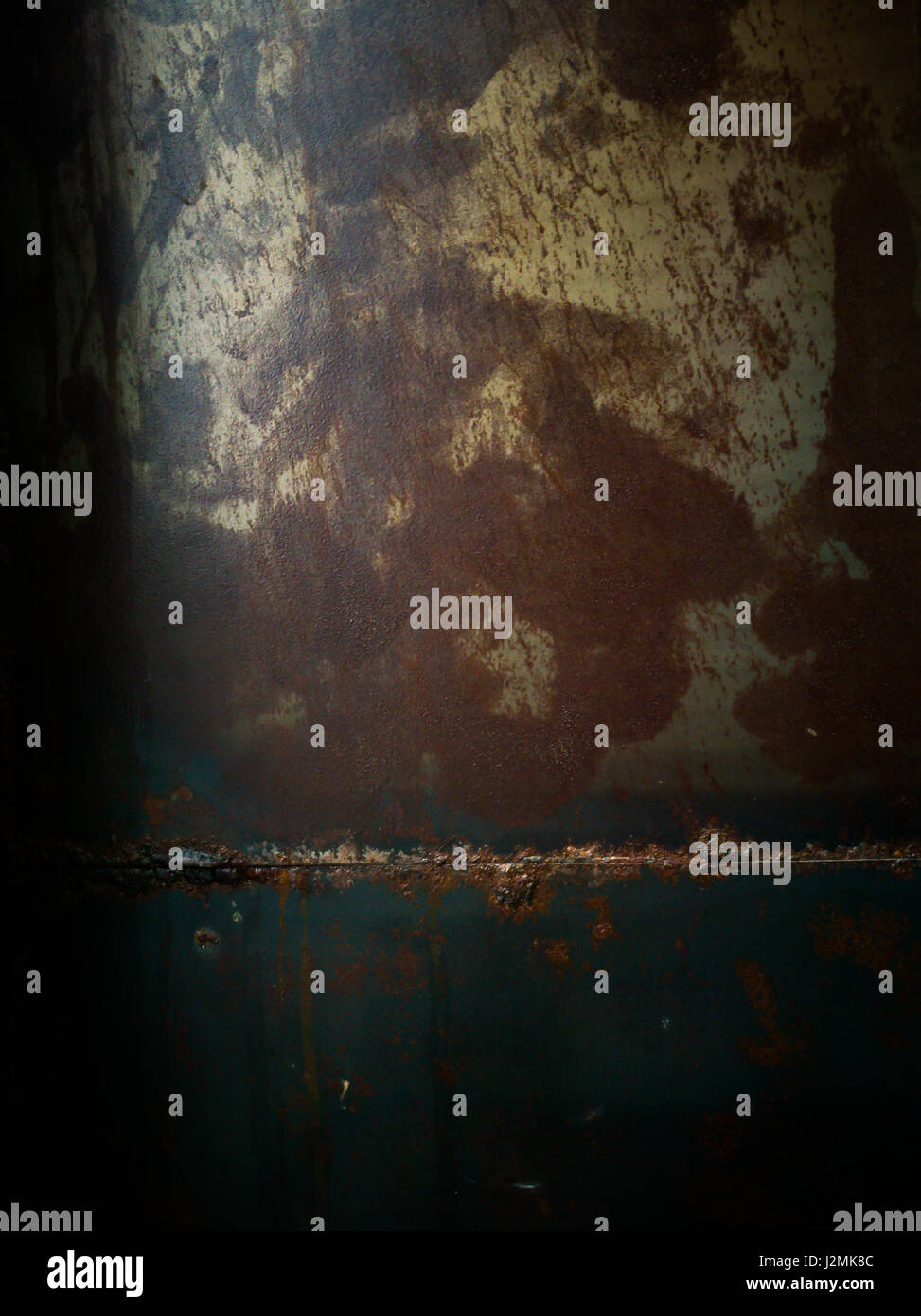 Rusty on steel wall top view for background, steel texture, iron rust ...