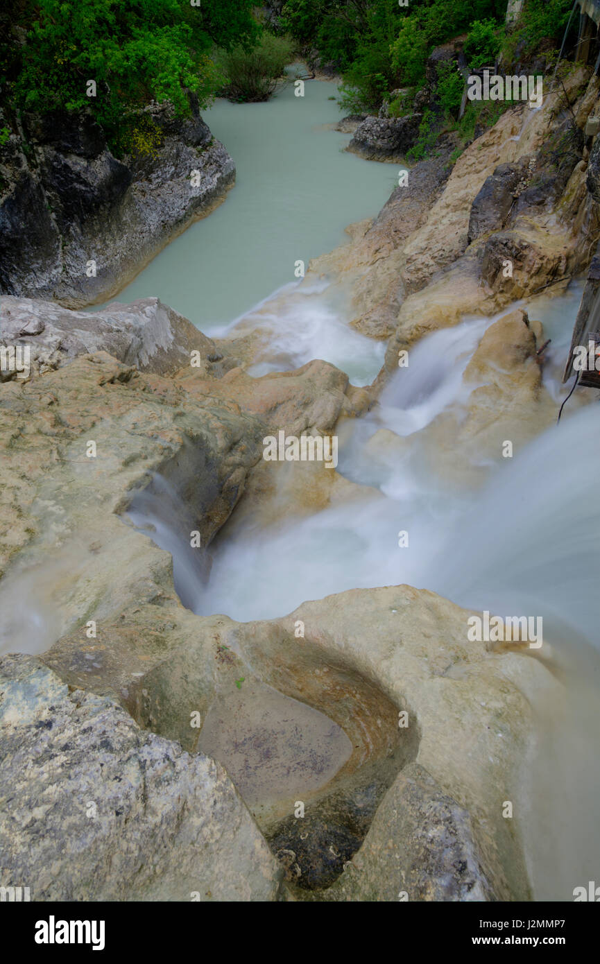 Waterfall in Kotli, Istra, Croatia Stock Photo - Alamy