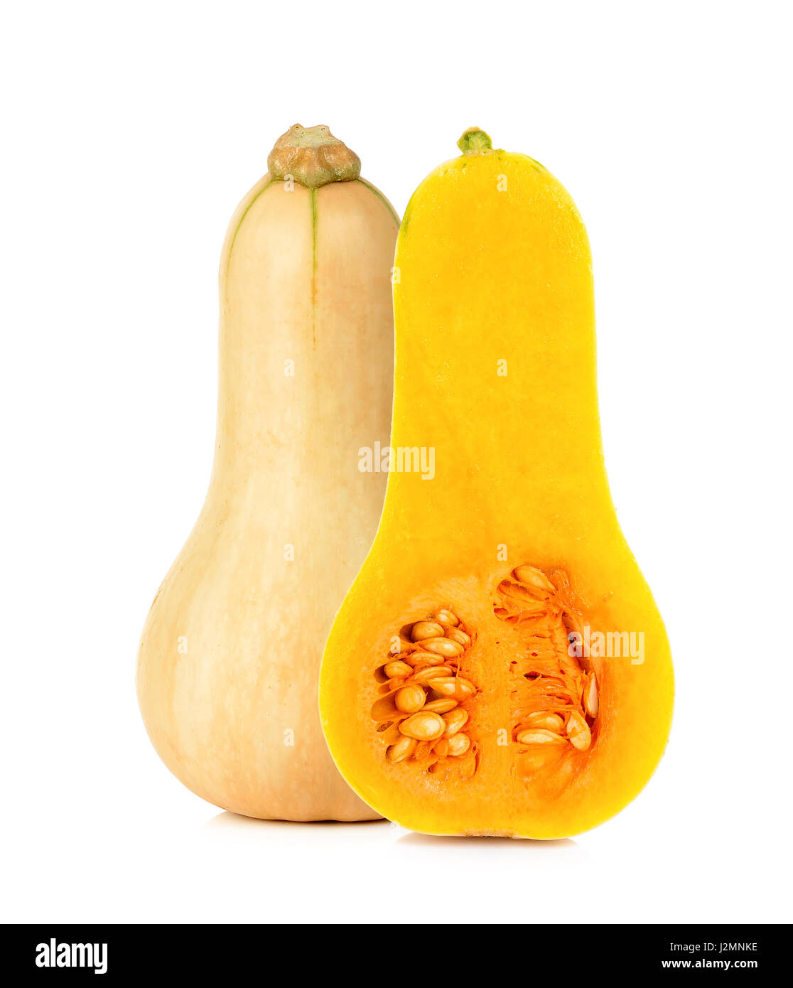 butternut squash isolated on the white background Stock Photo - Alamy
