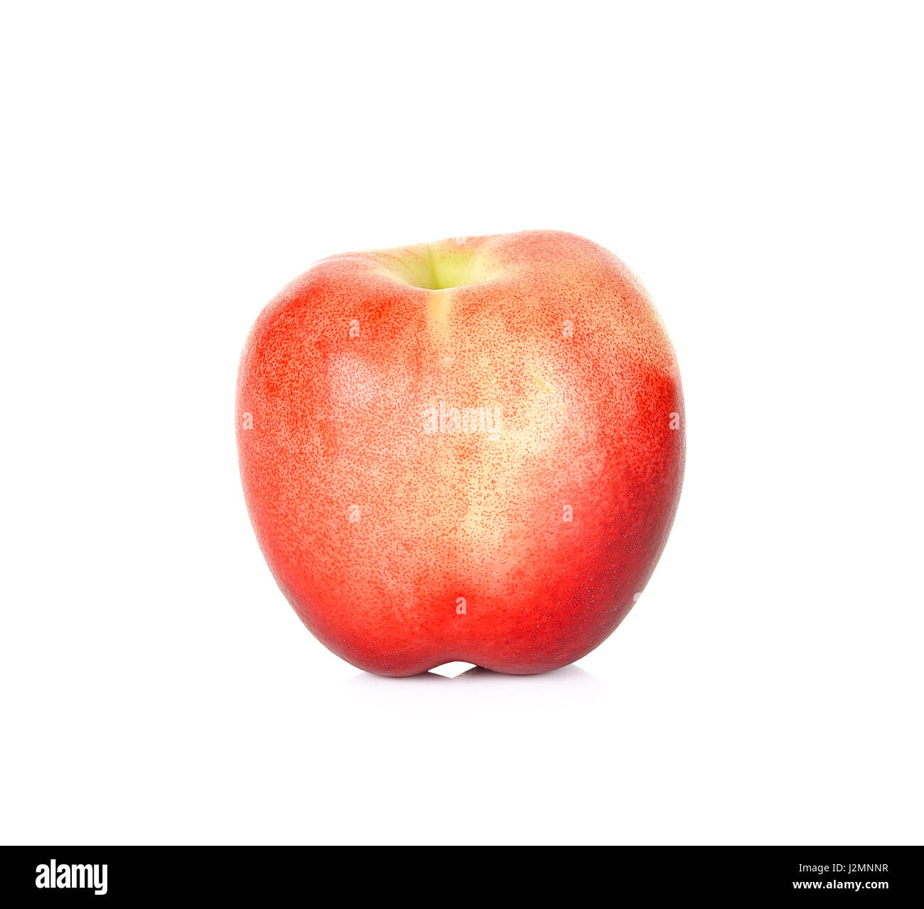 Nectarine fruit isolated on the white background Stock Photo - Alamy