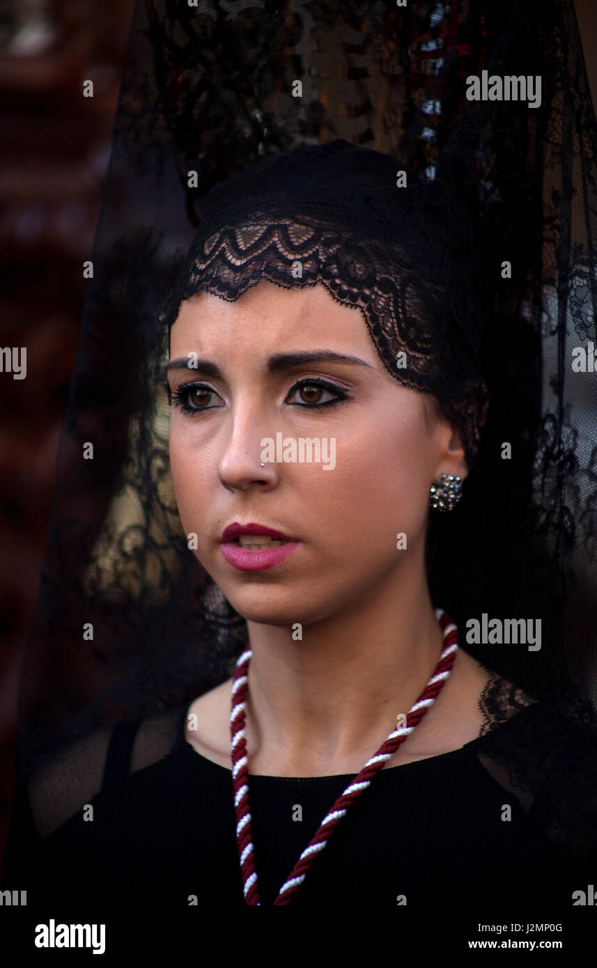 Mantilla hi-res stock photography and images - Alamy