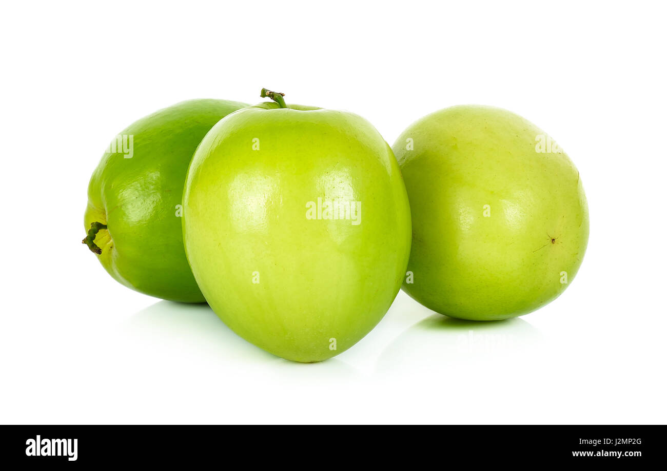 Monkey apple isolated on the white background Stock Photo - Alamy