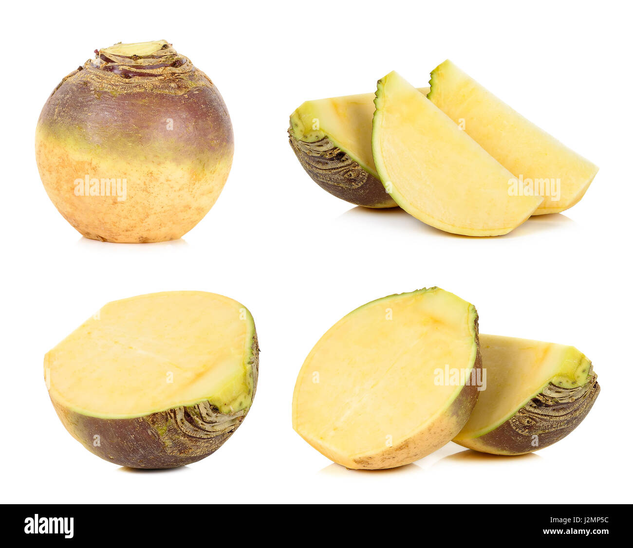Set of Swede isolated on the white background Stock Photo - Alamy