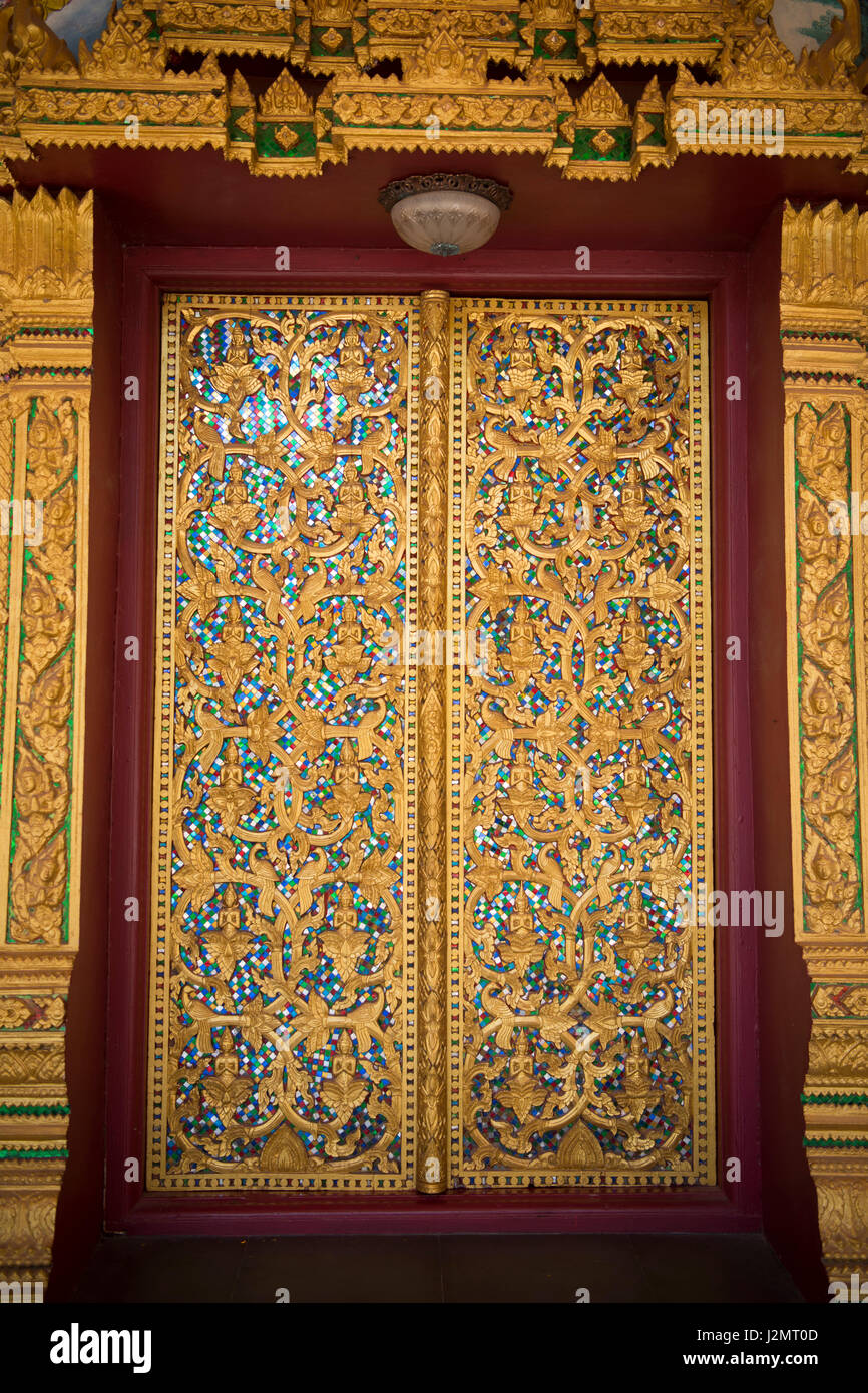 the Wat Mixai in the city of vientiane in Laos in the southeastasia ...