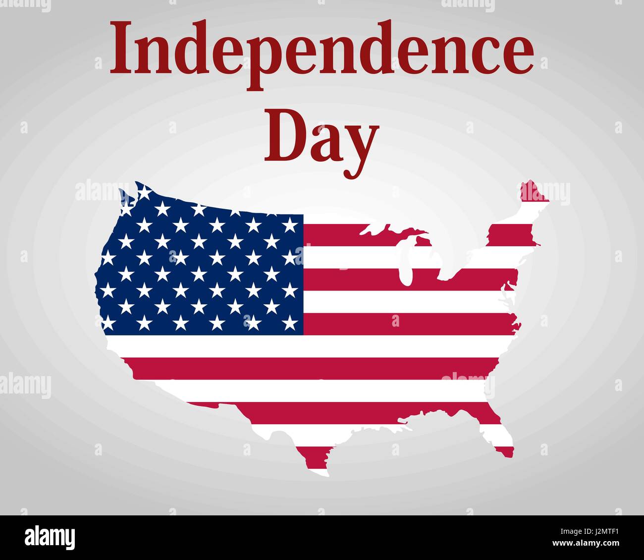Independence Day in the United States of America Stock Vector Image ...
