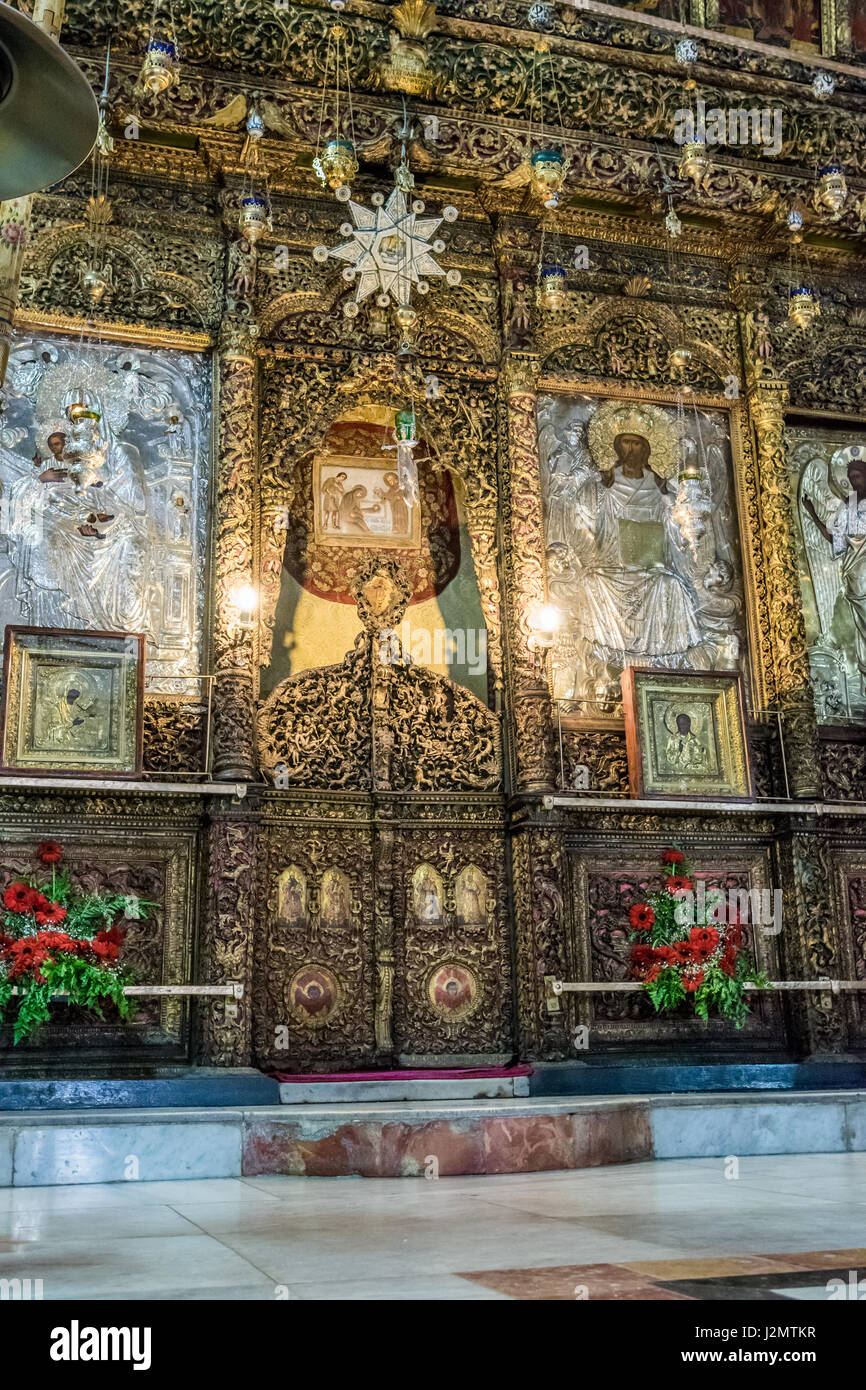 Iconostasis church hi-res stock photography and images - Alamy