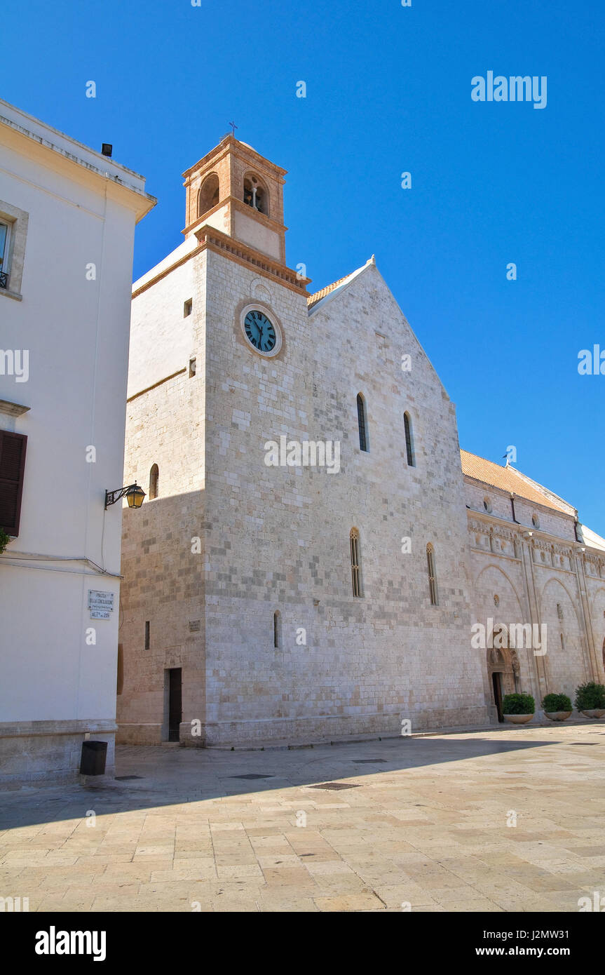Basilica Cathedral of Conversano. Puglia. Italy Stock Photo - Alamy