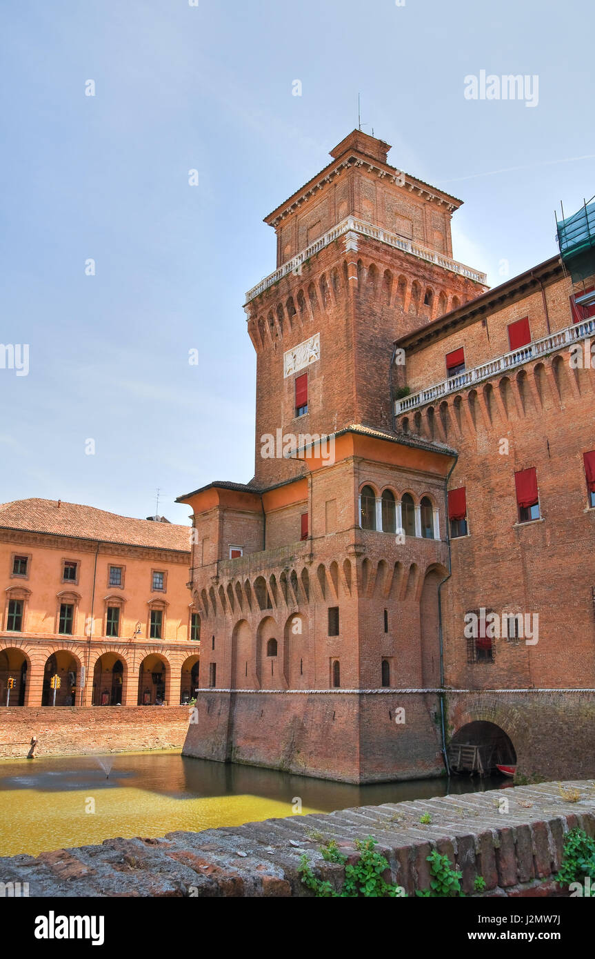 Estense Castle Ferrara Emilia Romagna High Resolution Stock Photography ...
