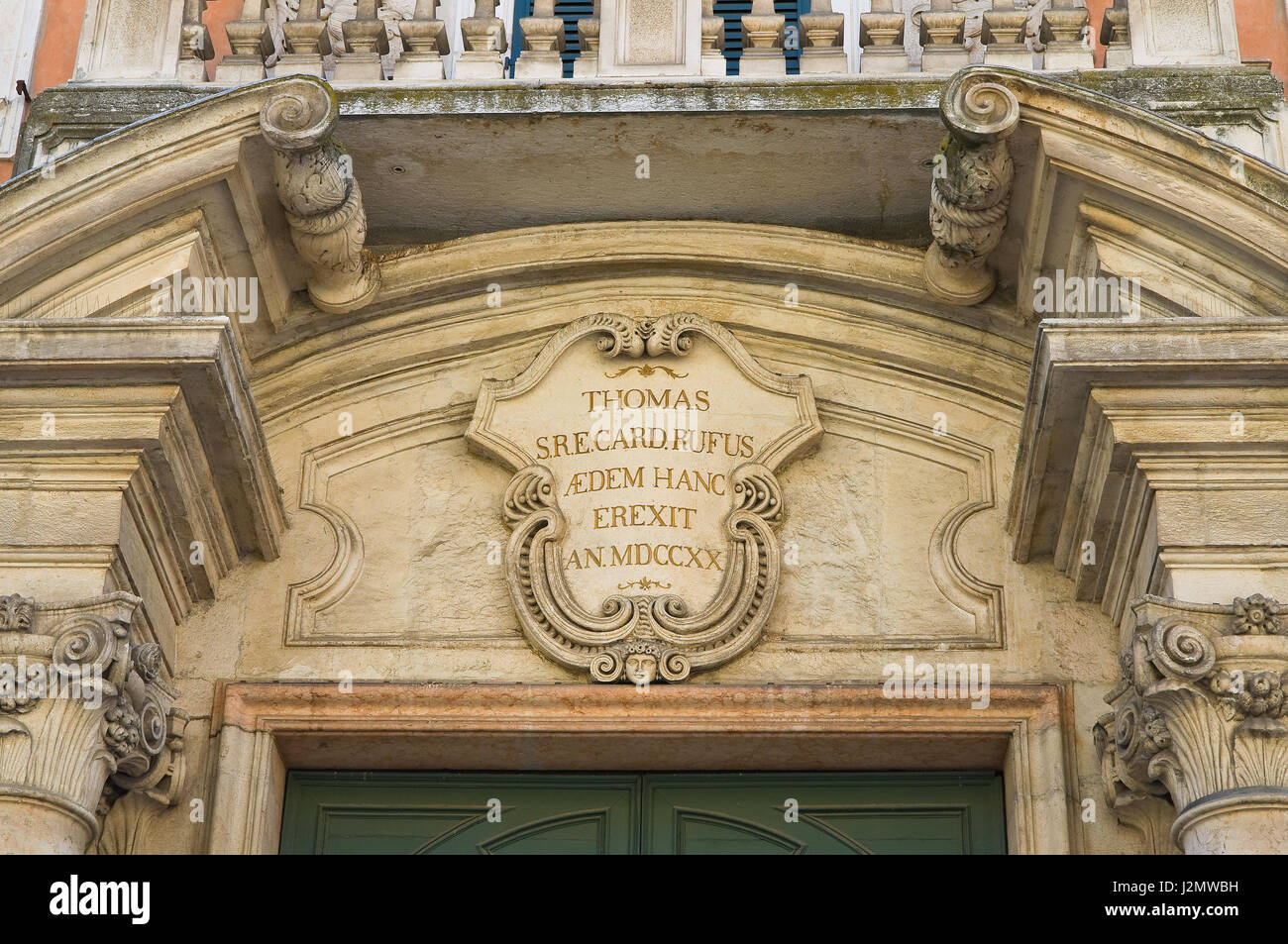 Bishop Palace. Ferrara. Emilia-Romagna. Italy Stock Photo - Alamy
