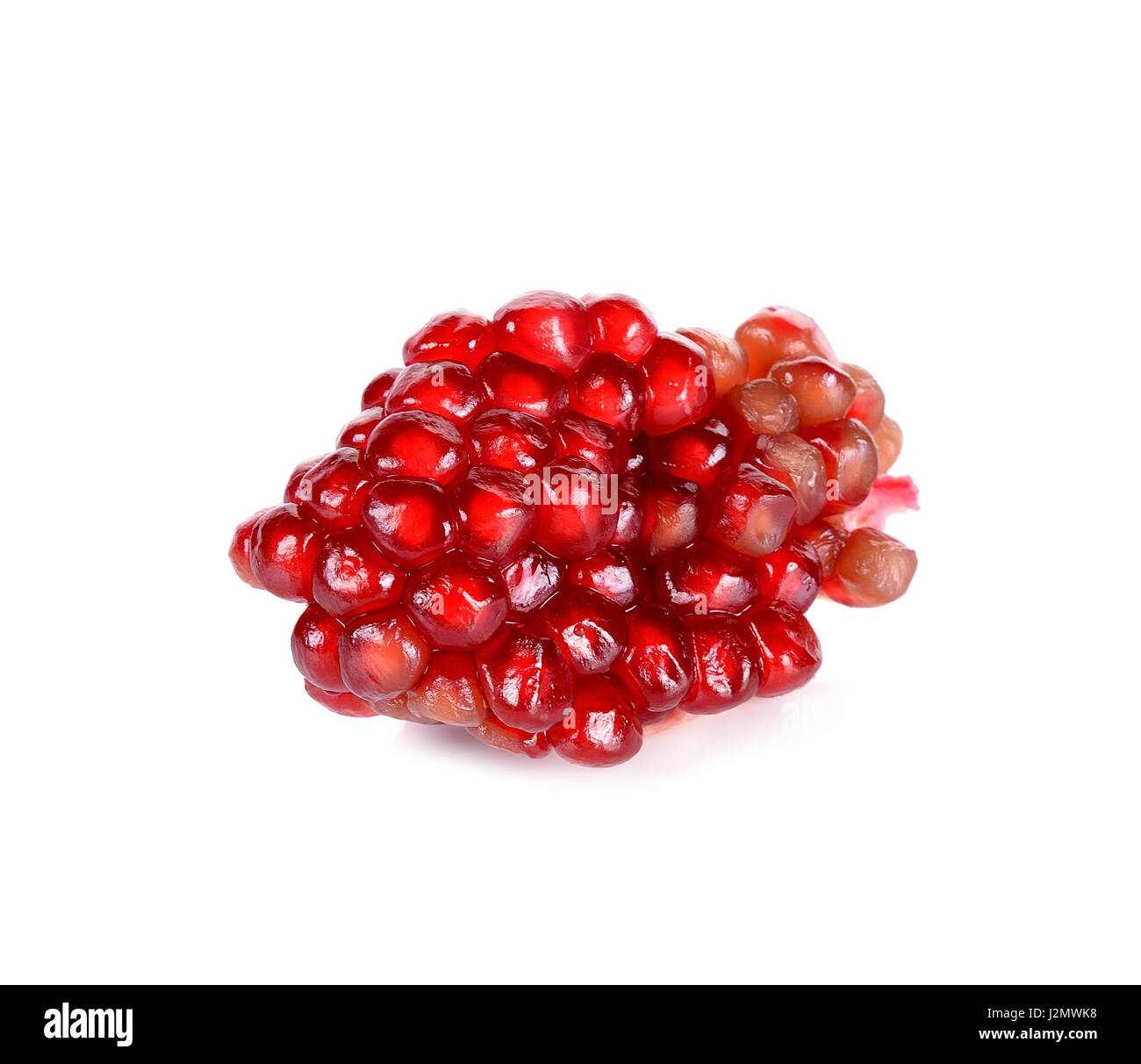 Whole pomegranate isolated on the white background Stock Photo - Alamy