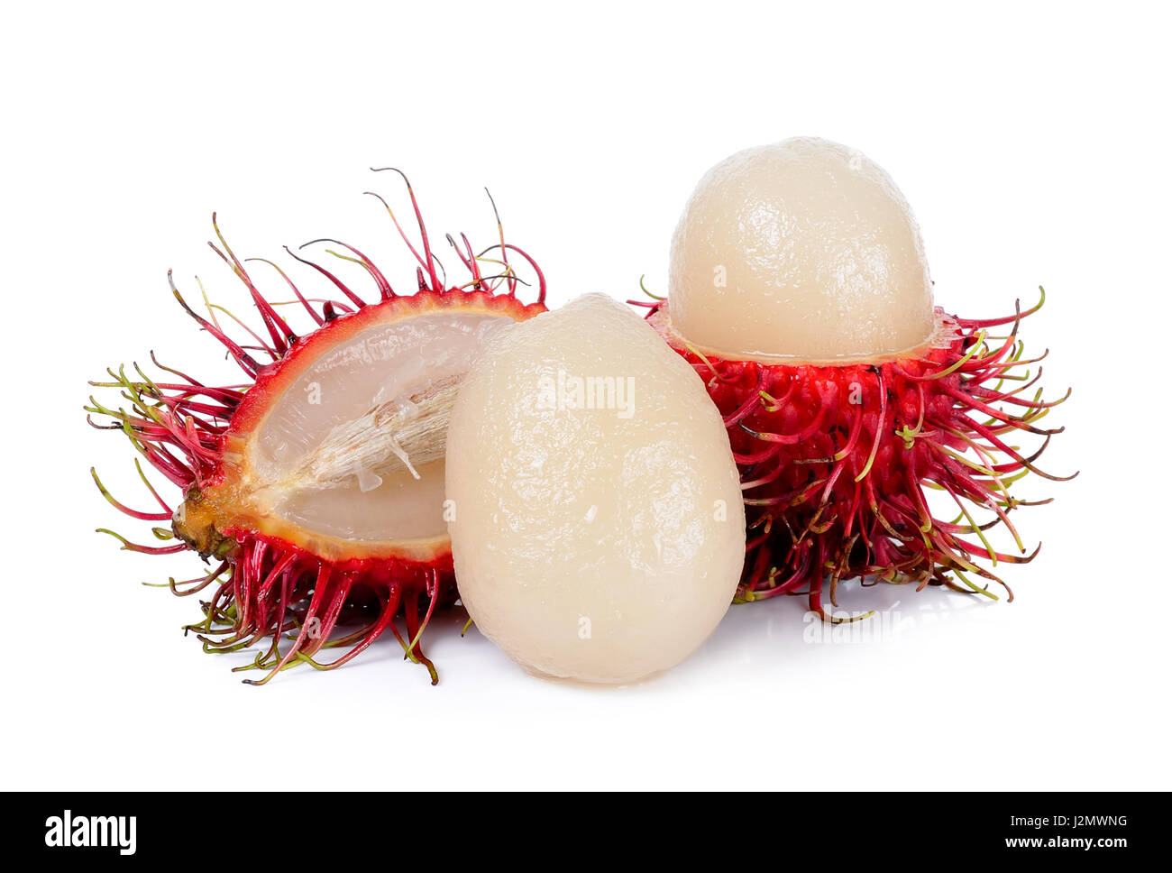 rambutan isolated on the white background Stock Photo - Alamy
