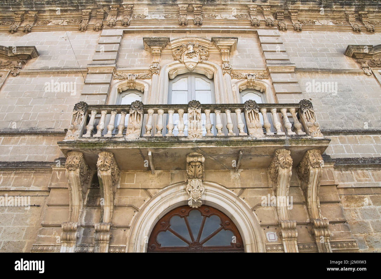 Fanelli palace. Francavilla Fontana. Puglia. Italy Stock Photo - Alamy
