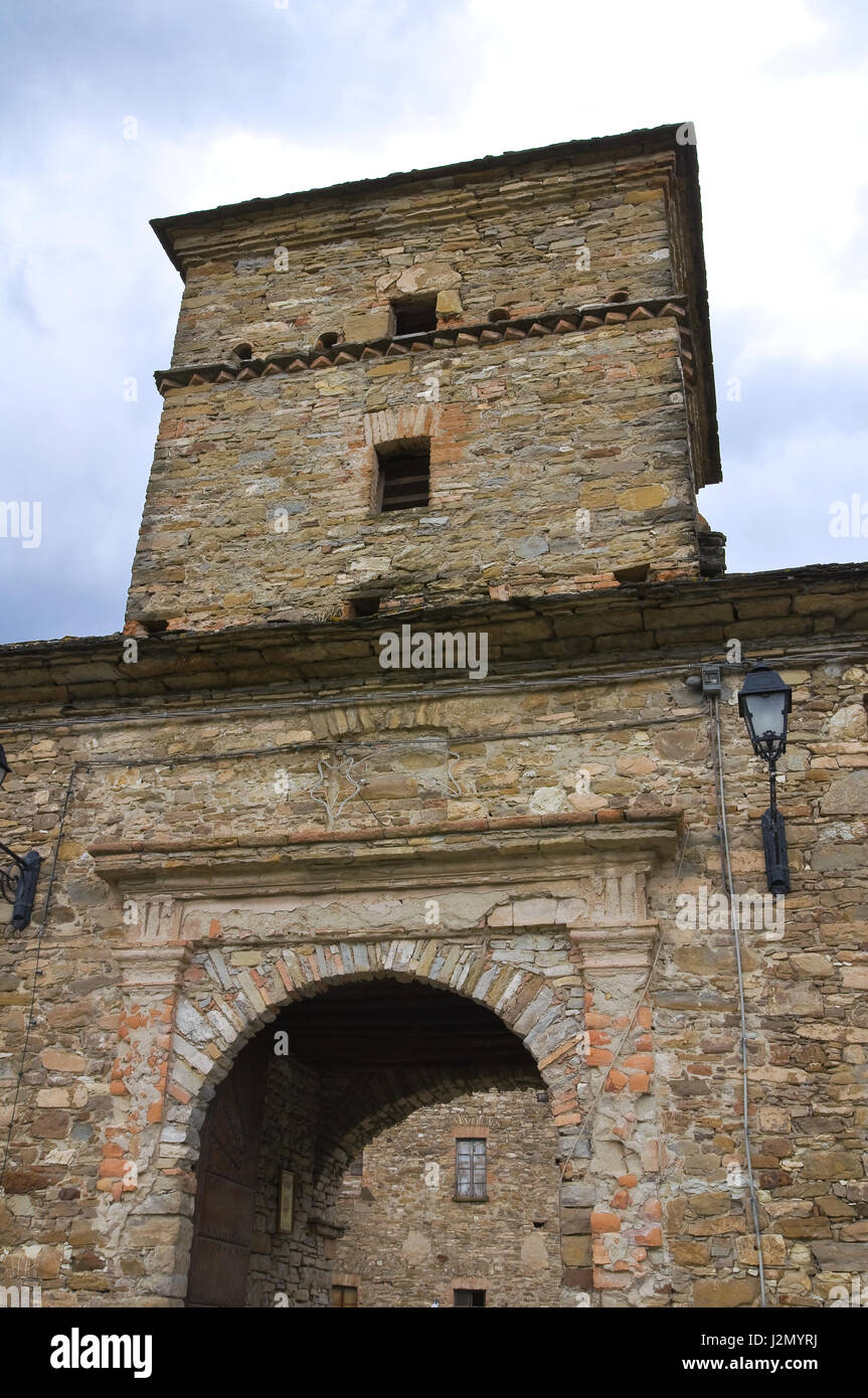 Castle of Golaso. Varsi. Emilia-Romagna. Italy Stock Photo - Alamy