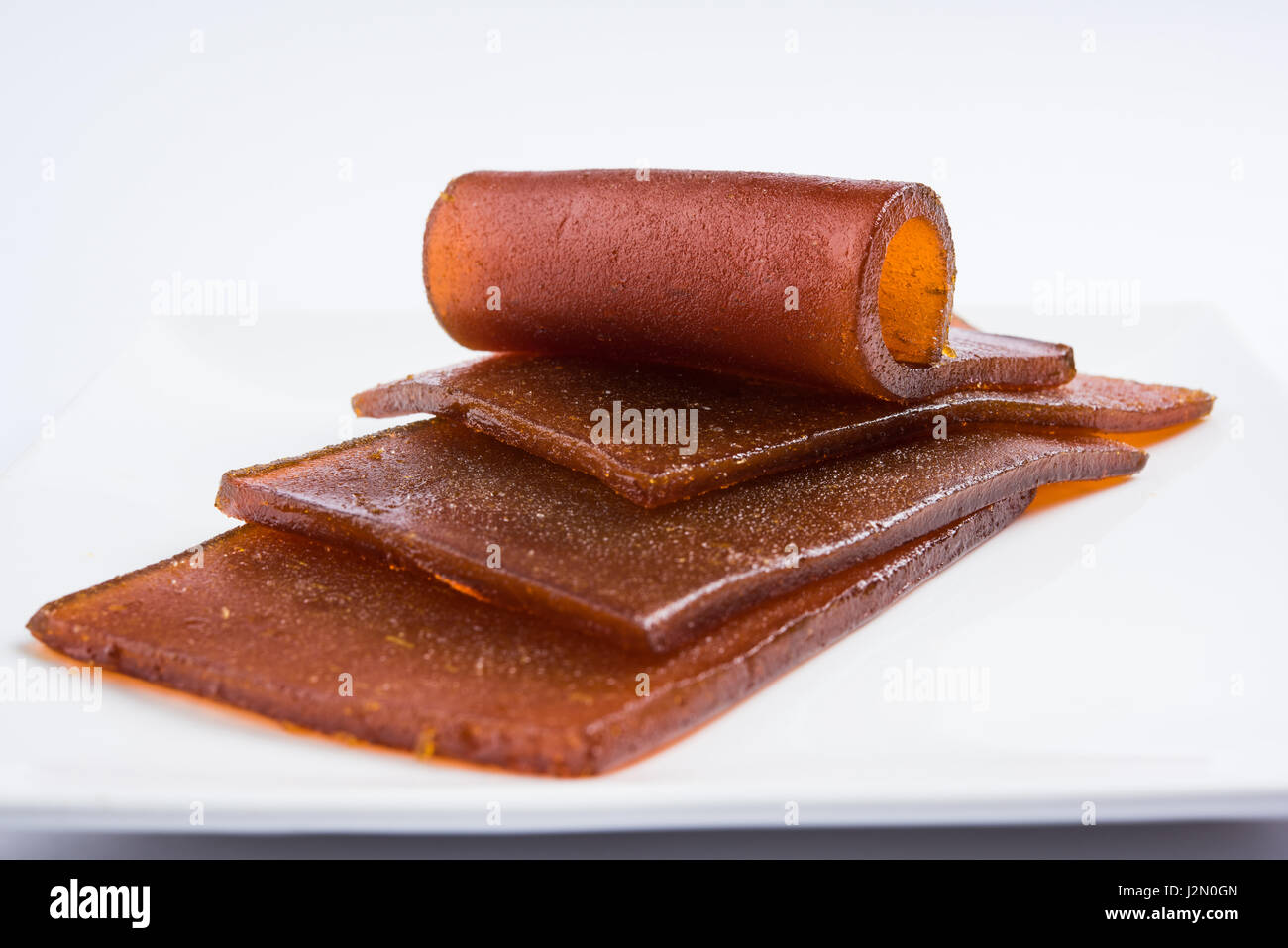 indian alphonso mango's dried jelly called mango papad or mango poli or ...