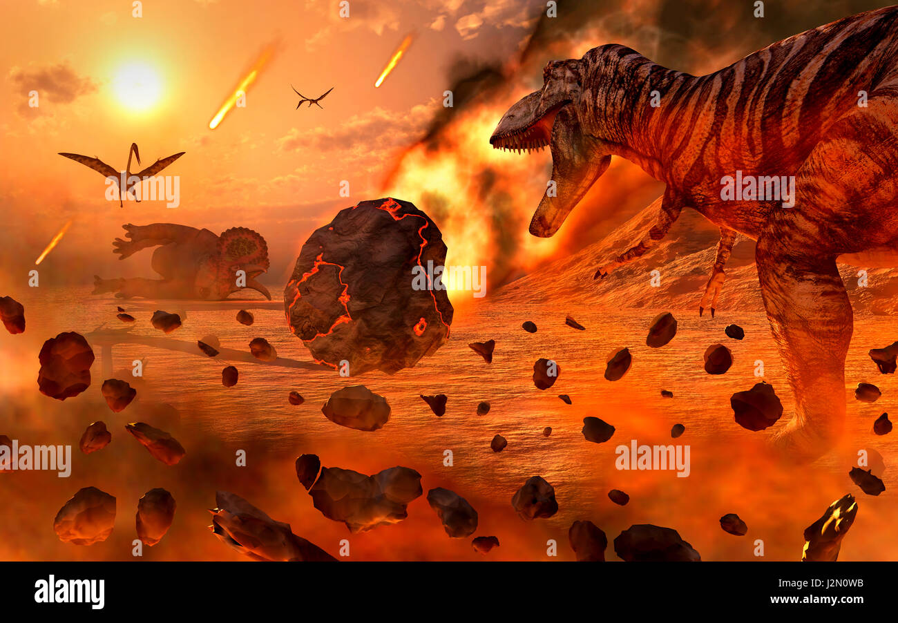 Kt extinction hi-res stock photography and images - Alamy