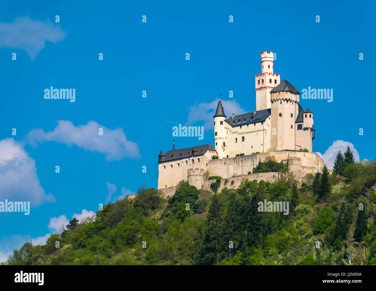 Marksburg castle hi-res stock photography and images - Alamy